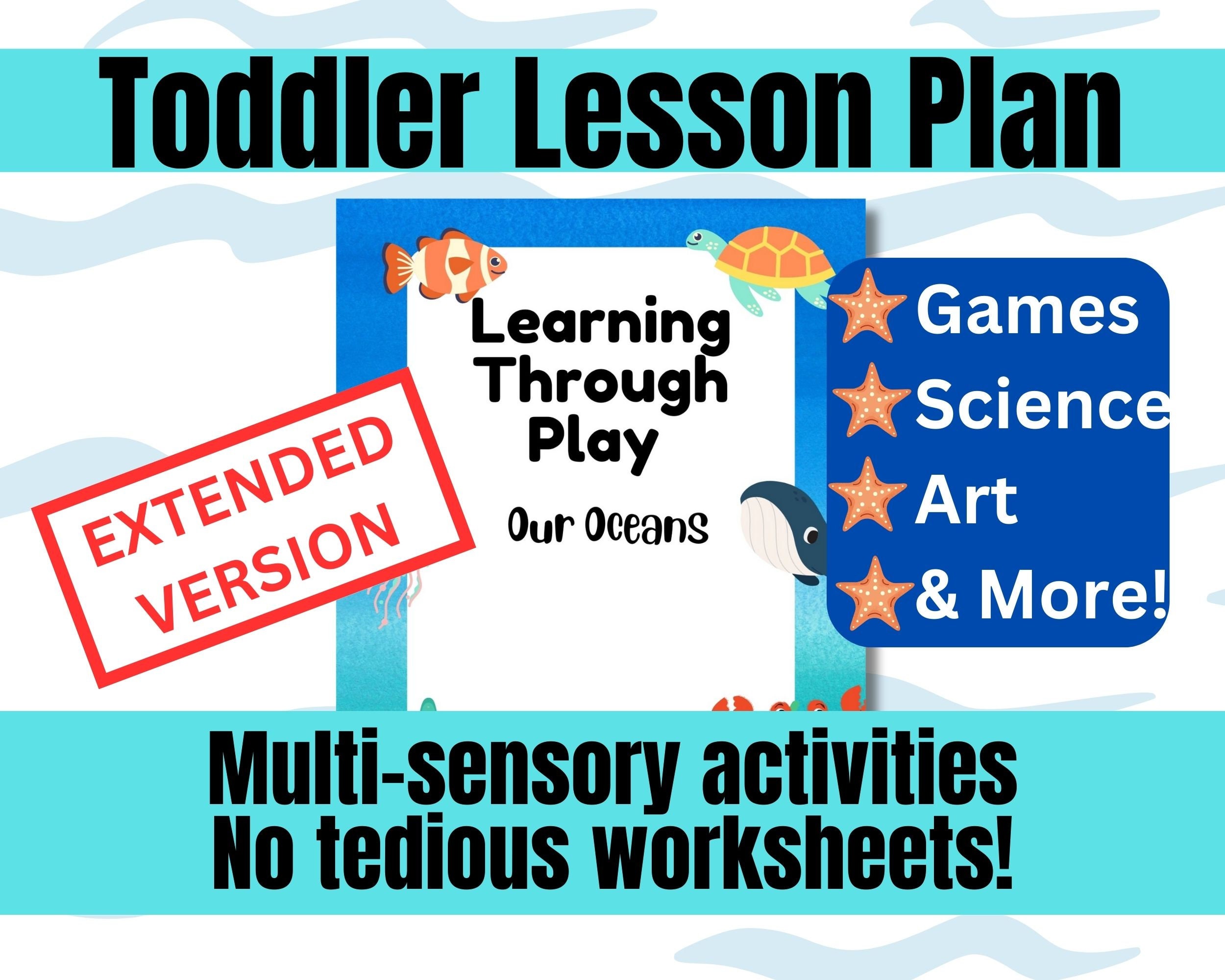 Toddler Lesson Plan: a Printable Parents Guide to Teaching Their Child ...