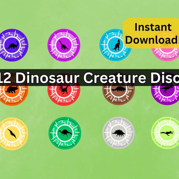 Creature Power Discs - Etsy