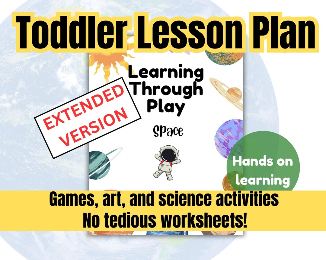 Toddler Lesson Plan: a Printable Parents Guide to Teaching Their Child ...