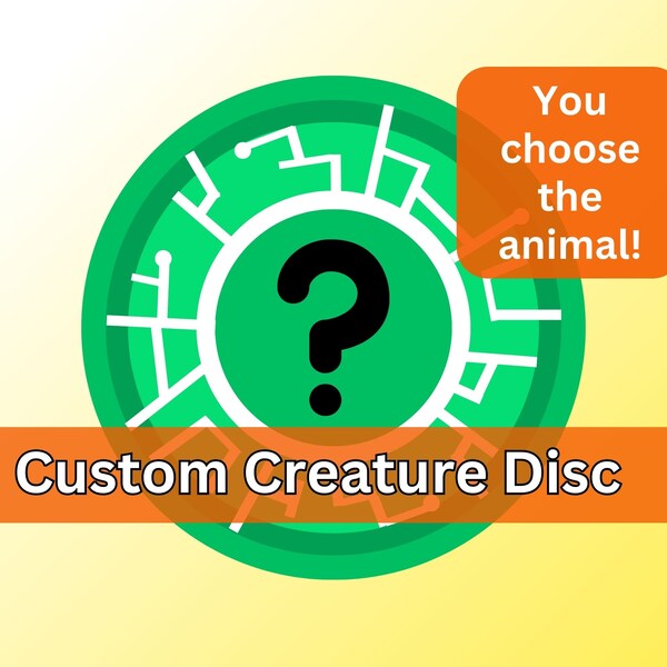 Creature Power Discs - Etsy