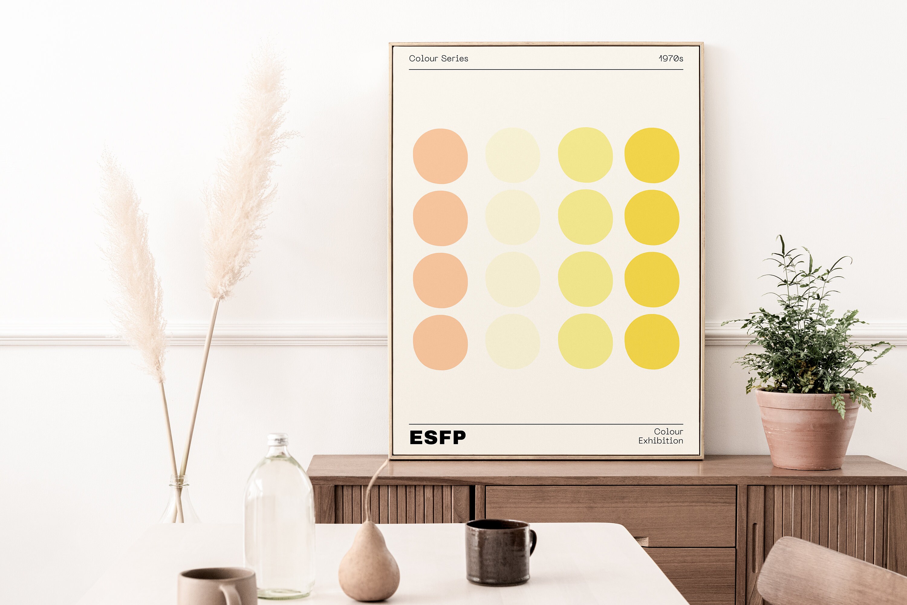 ESFP Palette Print (unframed), Personality Type, Typology Print ...