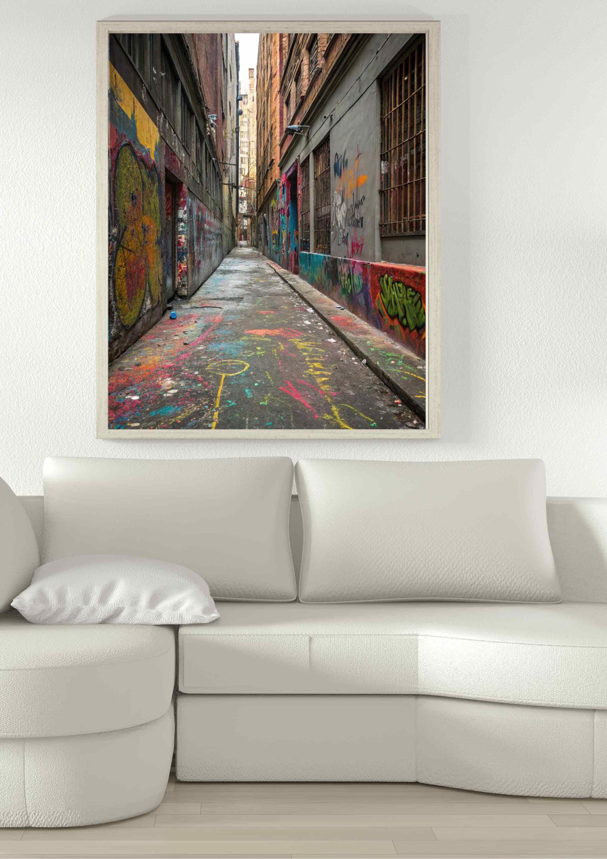 The Alley - Instant Digital Art Download - Etsy