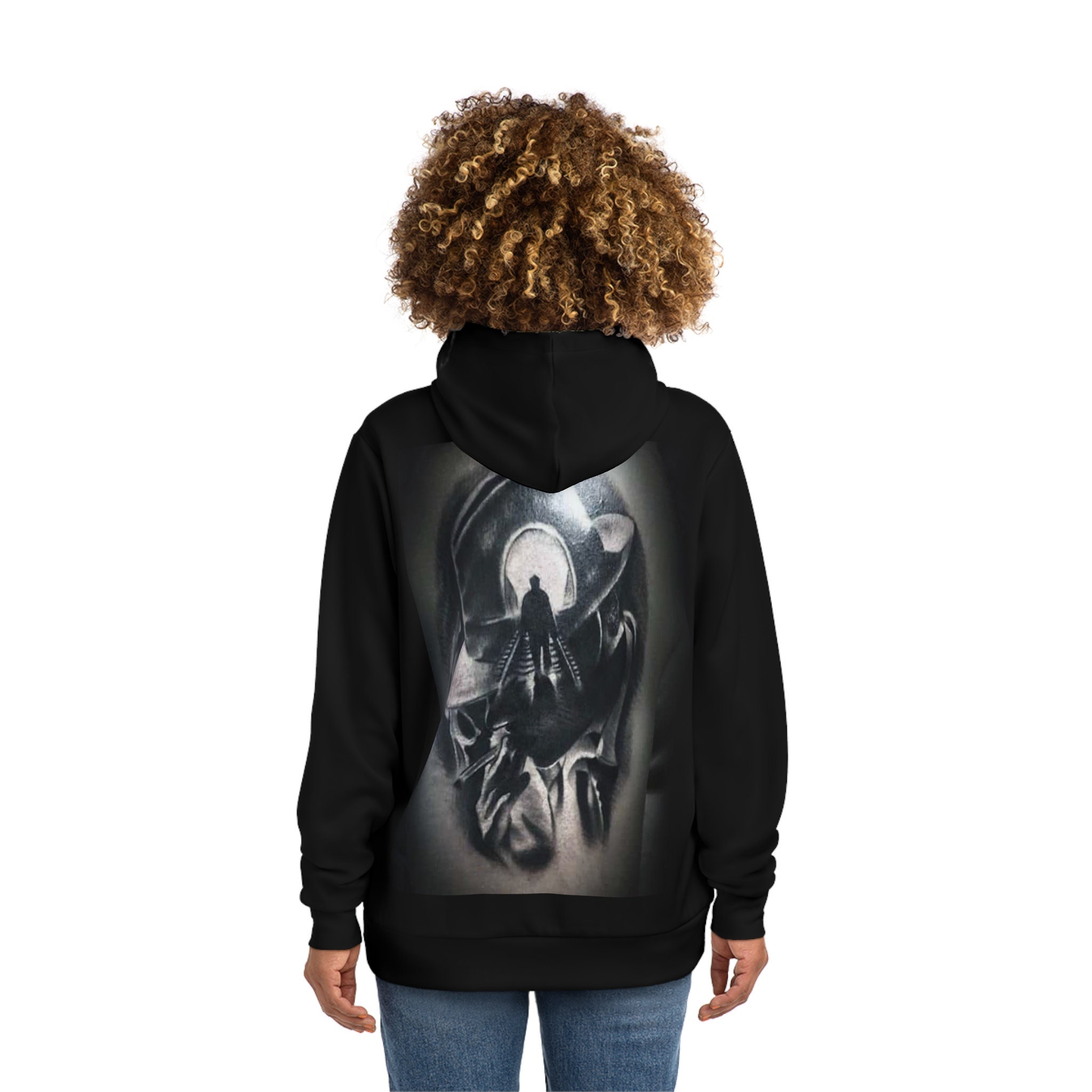 Noir Inspired Mafia Story Fashion Hoodie, Handmade Designer Hooded ...
