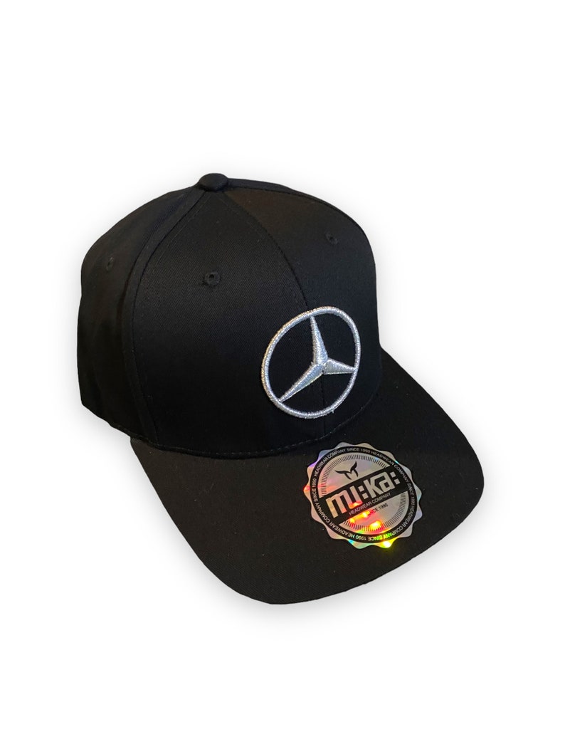 Mercedes-benz Car Official Logos Cotton Cap Embroidered Adjustable - Etsy