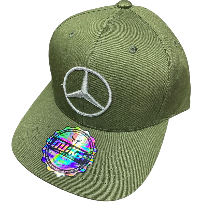 Mercedes-benz Car Official Logos Cotton Cap Embroidered Adjustable - Etsy
