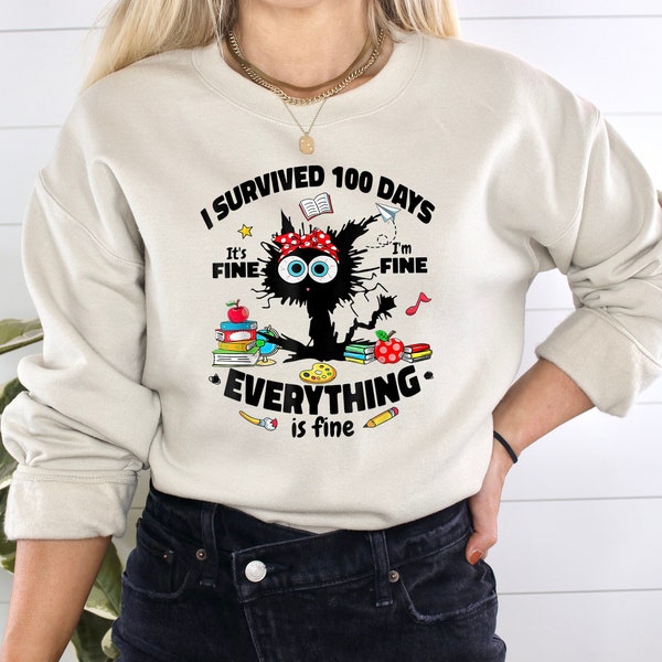 I Survived 100 Days Of Pre K Etsy
