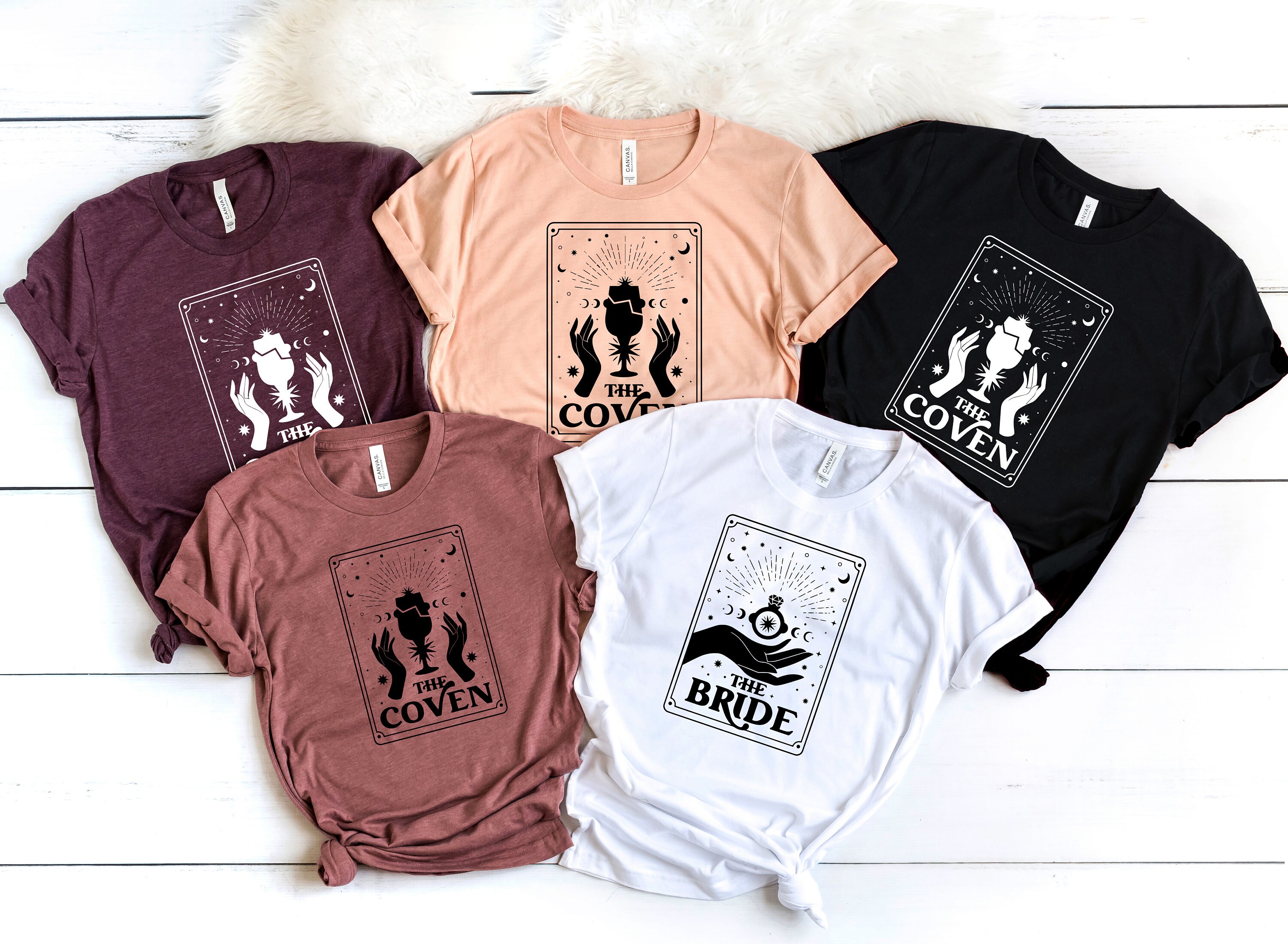 The Bride Shirt, the Coven Shirt, Bride Halloween Shirt, Coven ...