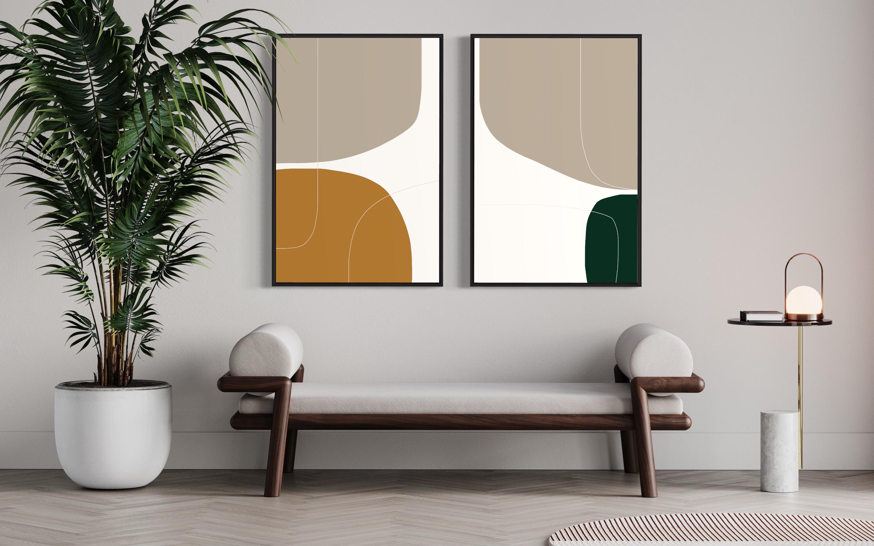 POSTER 15.2 - "earth" - Modern Minimalist Wall Art Poster Print ...