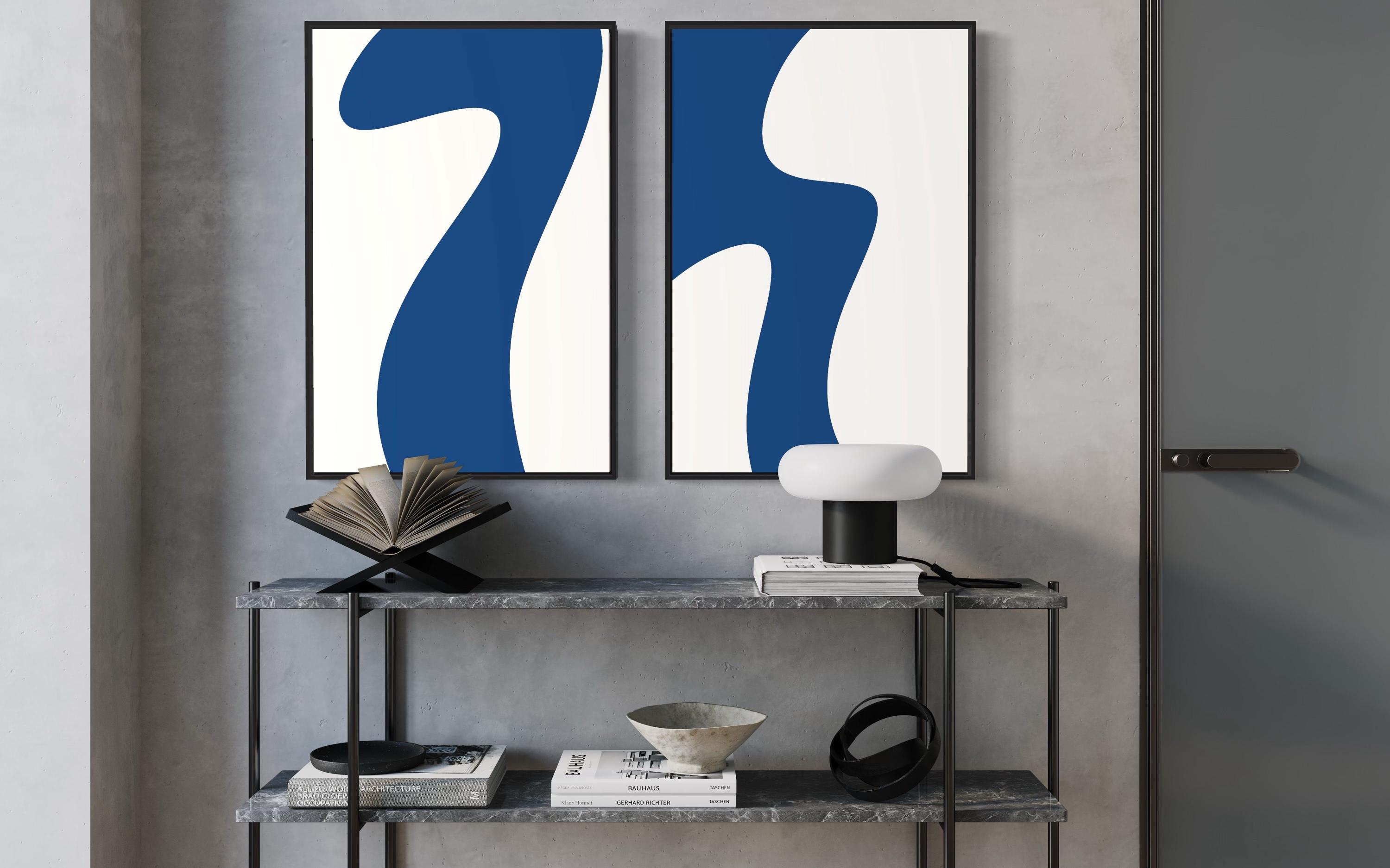 POSTER 41.2 - "motion" - Modern Minimalist Wall Art Poster Print ...