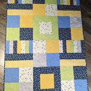 Digital Quick and Easy Lap Quilt Pattern, Simple Lap Quilt, Beginner ...