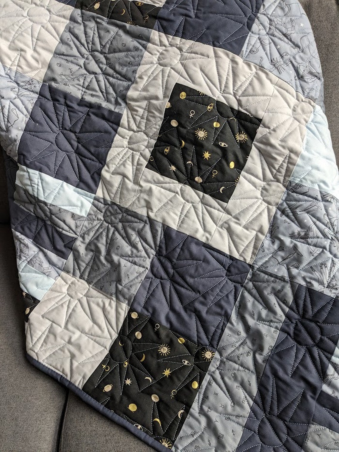 Easy Lap Quilt PDF Pattern, Beginner Friendly, 42x56 (digital Download ...