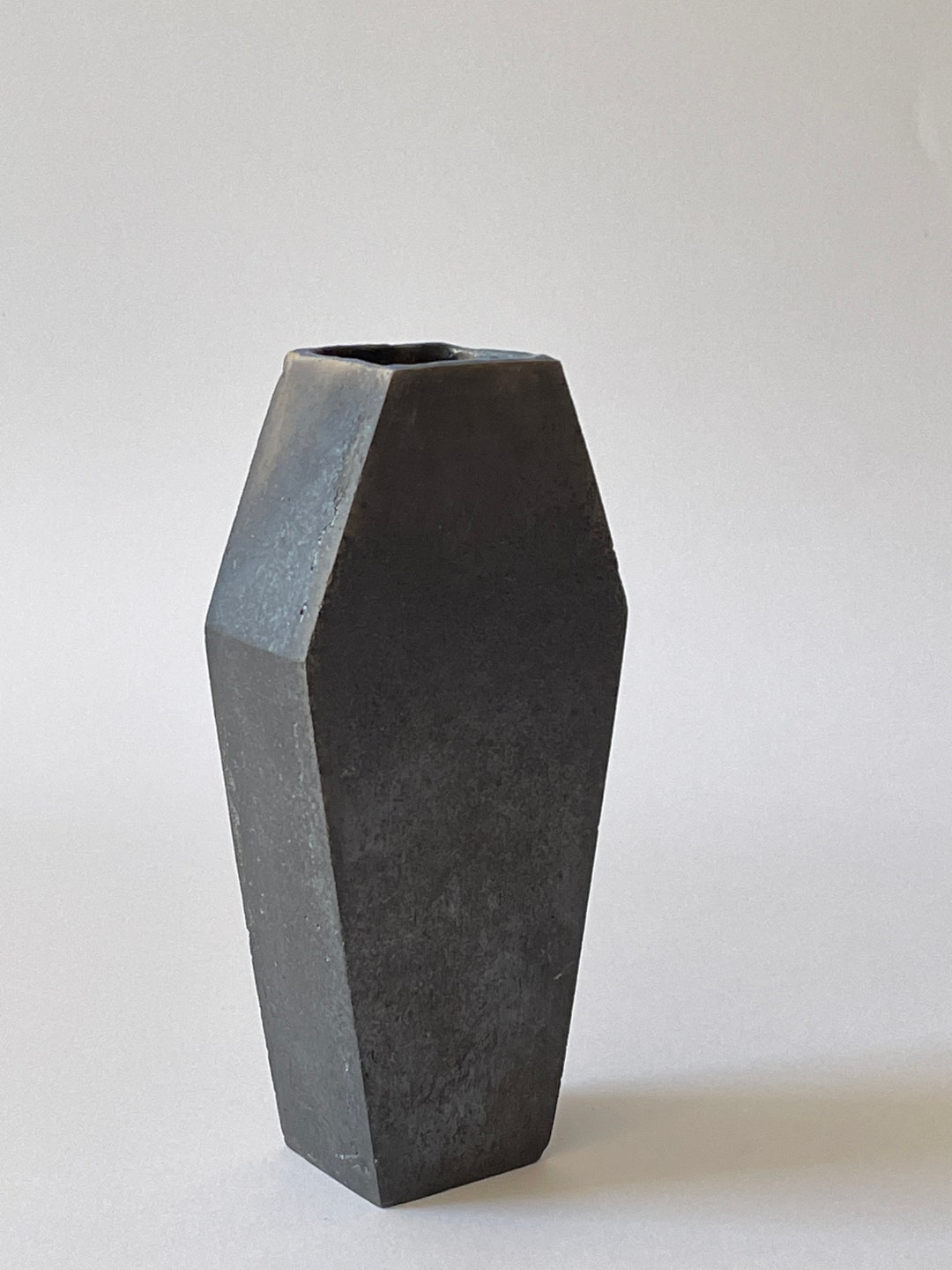 Ceramic Vase in the Shape of a Coffin. Fireclay Mass, Raku Firing. - Etsy