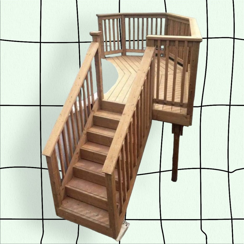 Diy INTEX Above Ground Pool Deck Plan, How to Build a Pool Deck, Pool ...