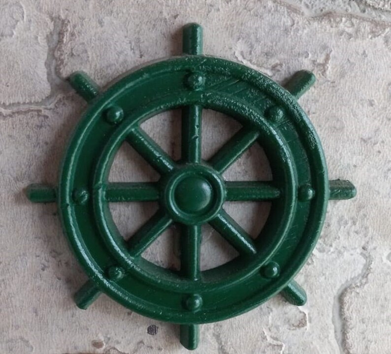 Wooden Rudder Wall Decor Wooden Ship Steering Wheel Decor - Etsy