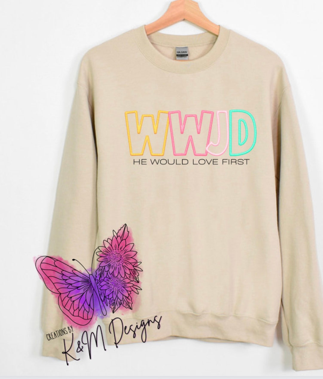 WWJD What Would Jesus Do Christian Faith Inspirational DTF | Ready to ...