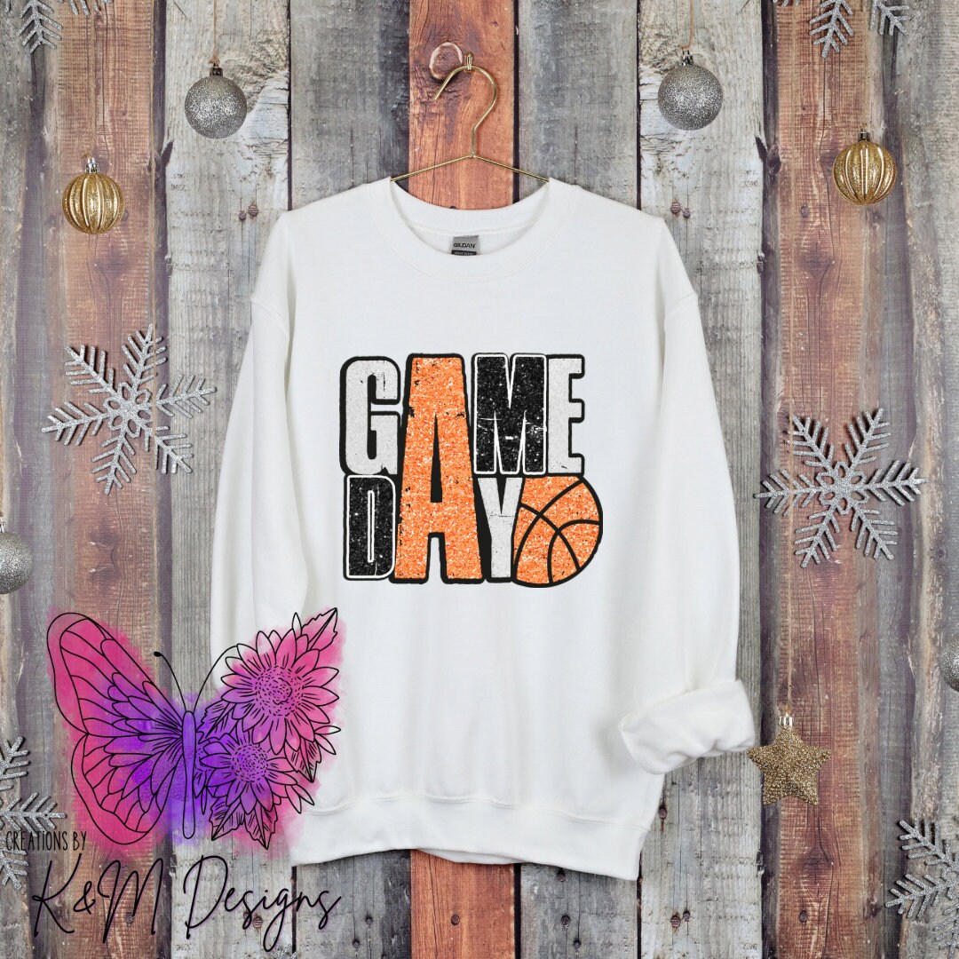 Basketball Game Day DTF | Sports Mom | READY to PRESS | Shirt Transfer ...