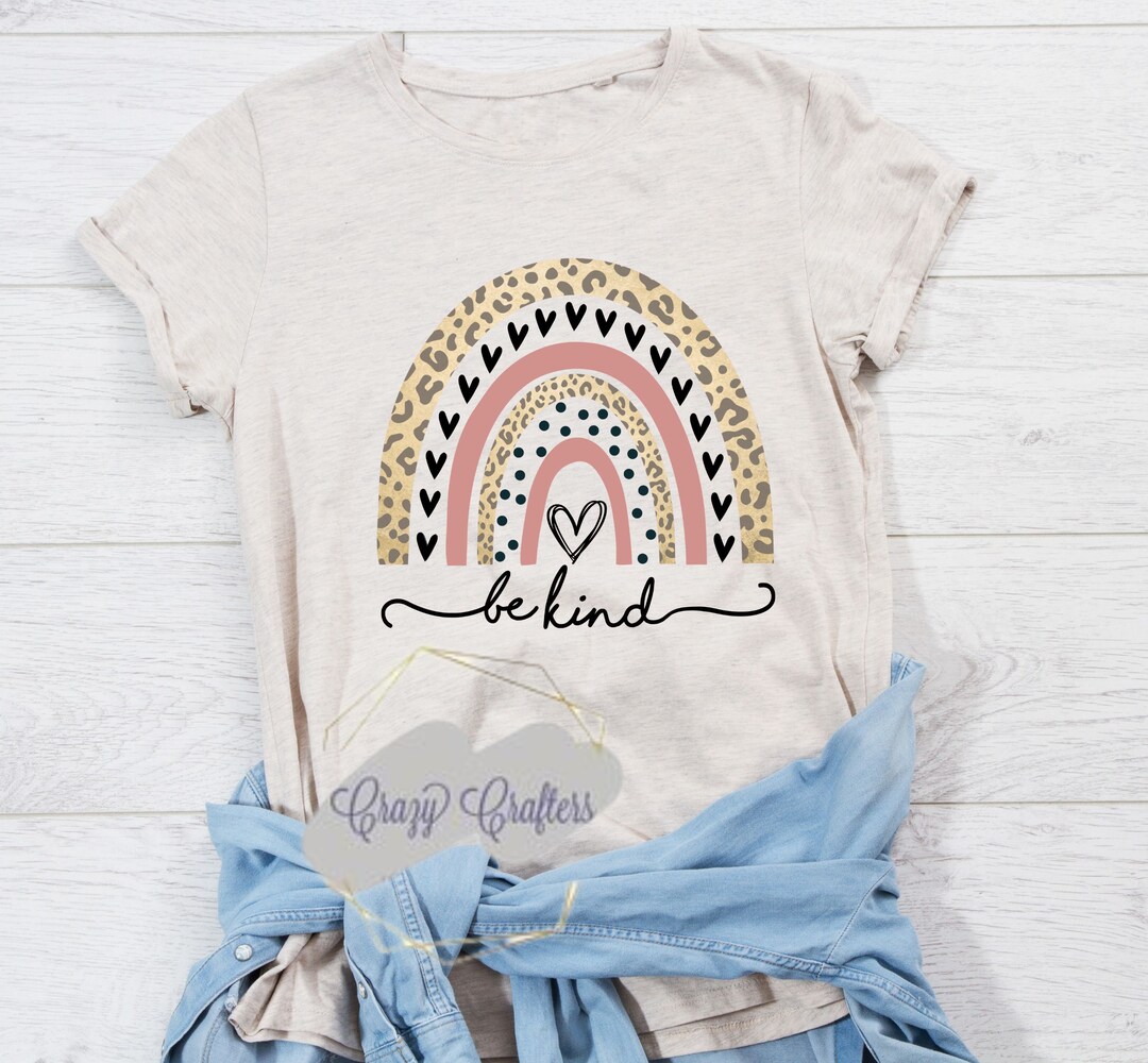 Be Kind Rainbow Digital Download - Etsy