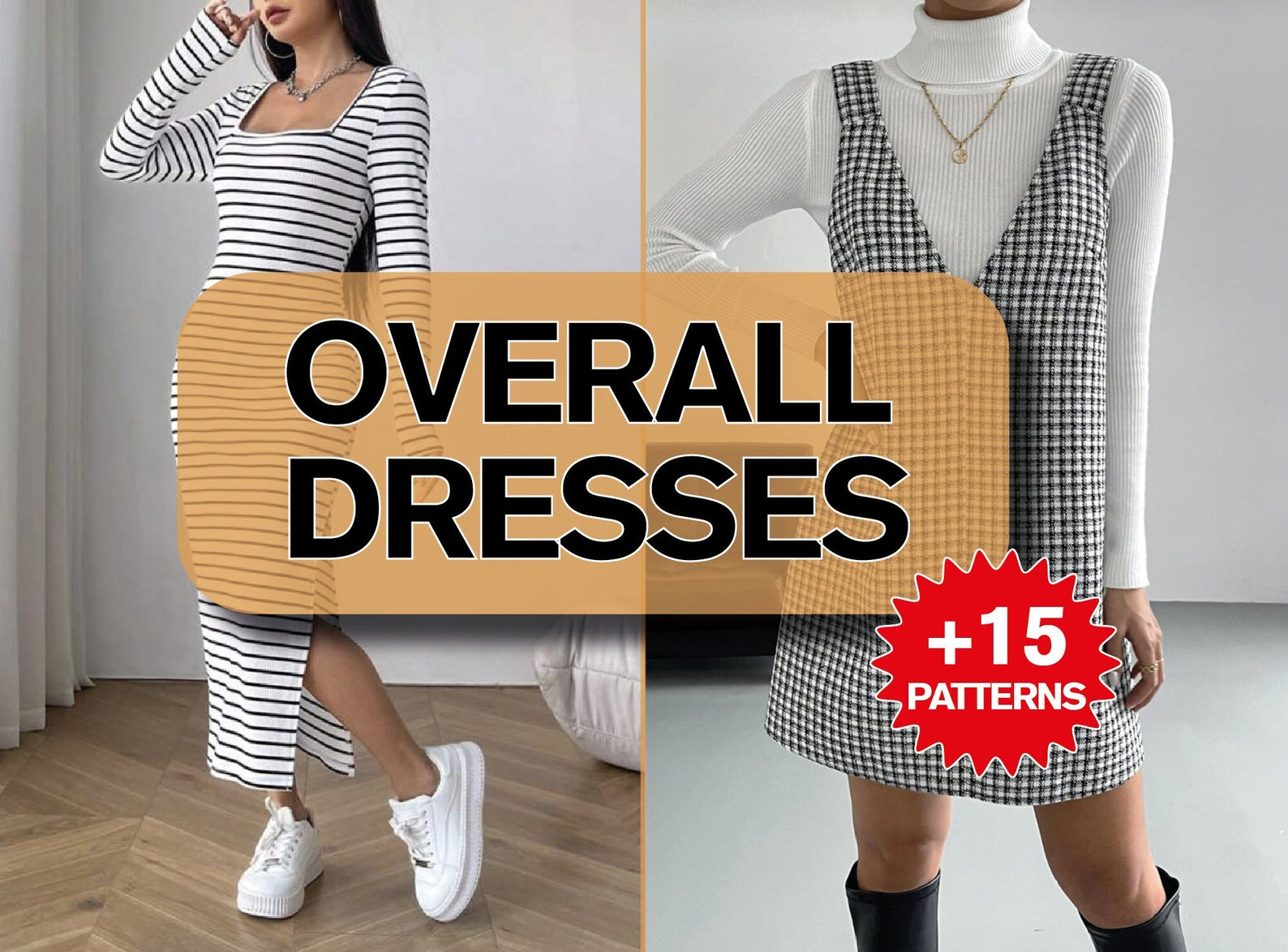 Sewing Patterns Women Sewing Pattern Easy Patterns Top Pattern Dress ...