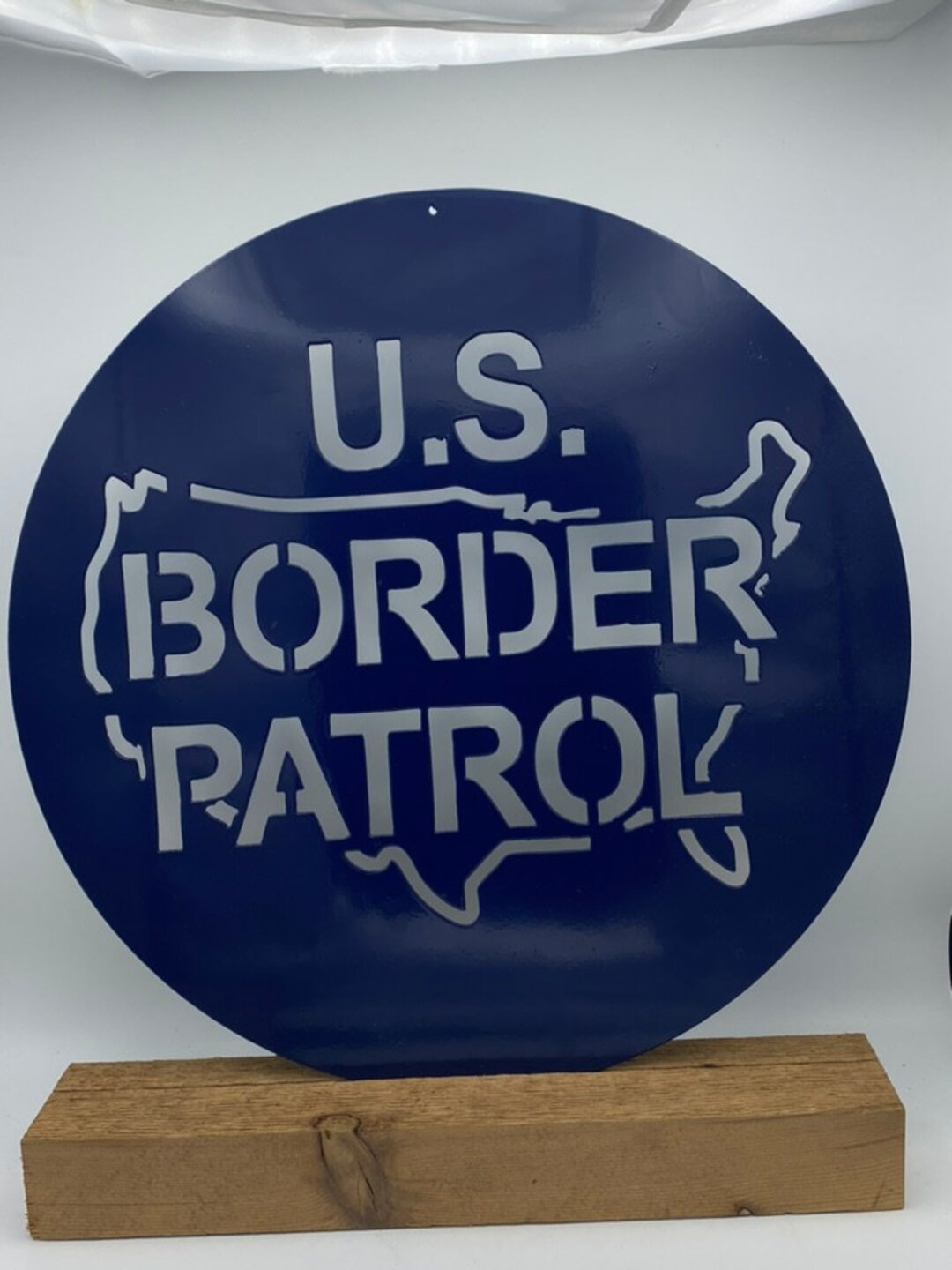 US Border Patrol Metal Sign - Etsy