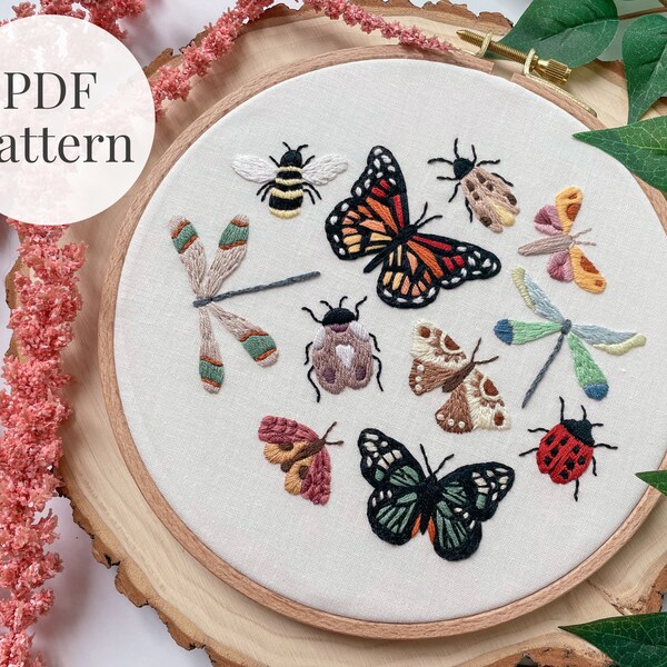 Nature Embroidery - Etsy