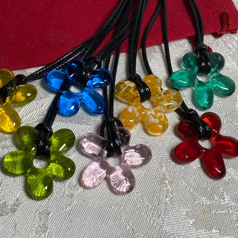 Flower Pendant - Etsy