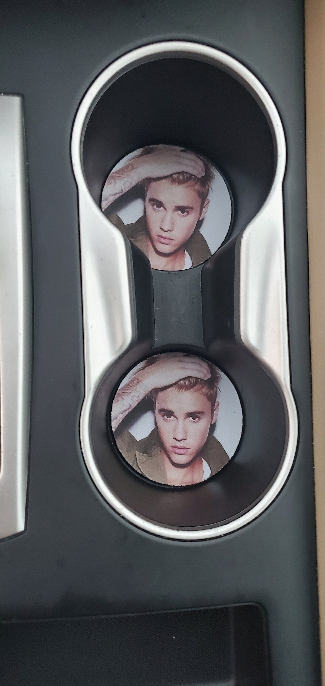 Justin Bieber, Car Accessories, Car Decor, Car Coasters,coaster, Auto ...