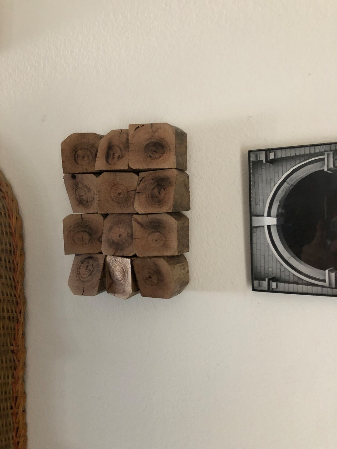 Rustic 3-D Wood Wall Art (6"x8") - Etsy