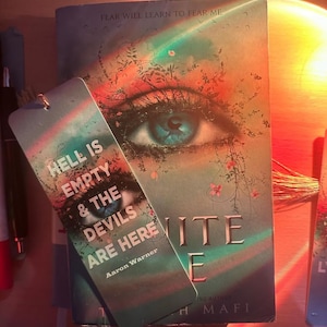 Ignite Me Bookmarks LYHFML Aaron Warner Shatter Me Series - Etsy