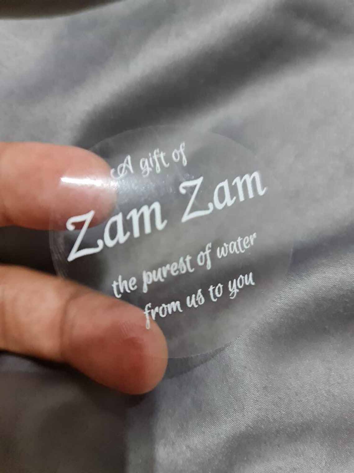 Zam Zam Foil Printed Stickers - Etsy UK