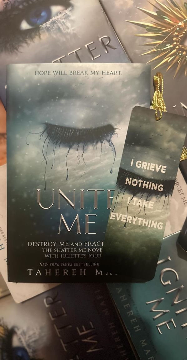 Shatter Me Bookmarks | Tahereh Mafi | Booktok - Etsy UK