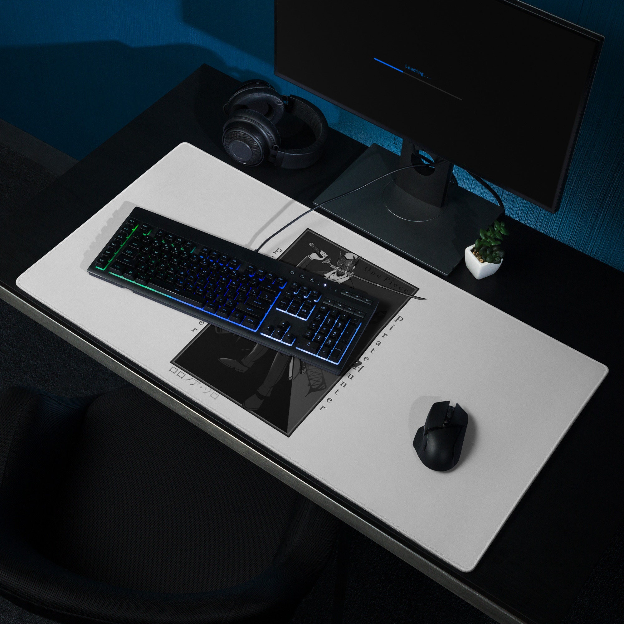 Roronoa Zoro Gaming Mouse Pad Swordsman One Piece Mousepad - Etsy