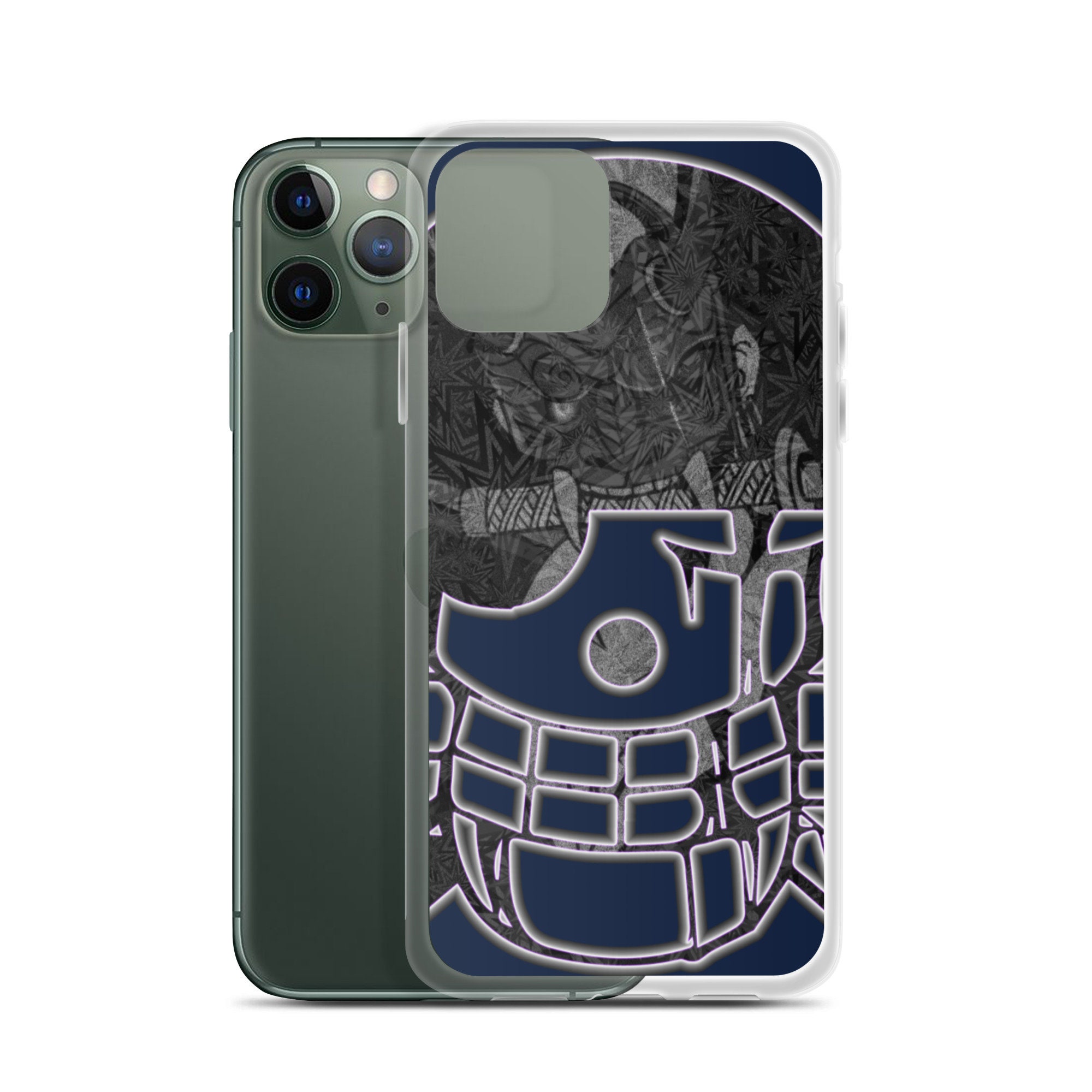 One Piece Roronoa Zoro Skull Logo iPhone Case navy Anime - Etsy