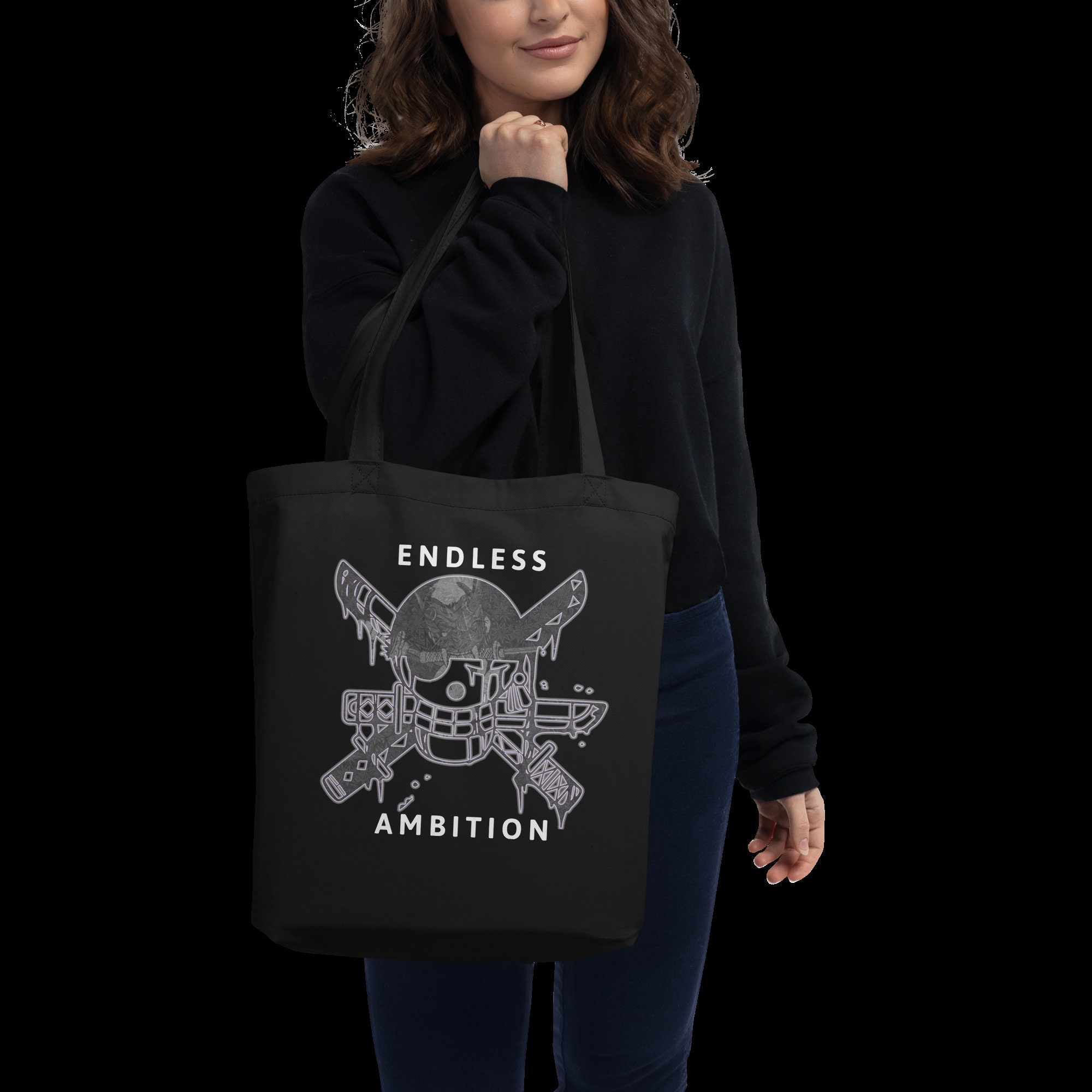 One Piece Roronoa Zoro Skull Logo Tote Bag, One Piece Tote Bag, Skull ...