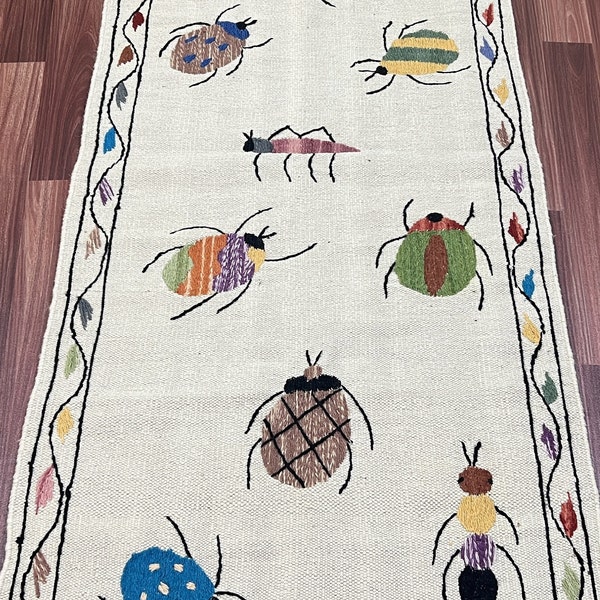 Rug Hooked - Etsy
