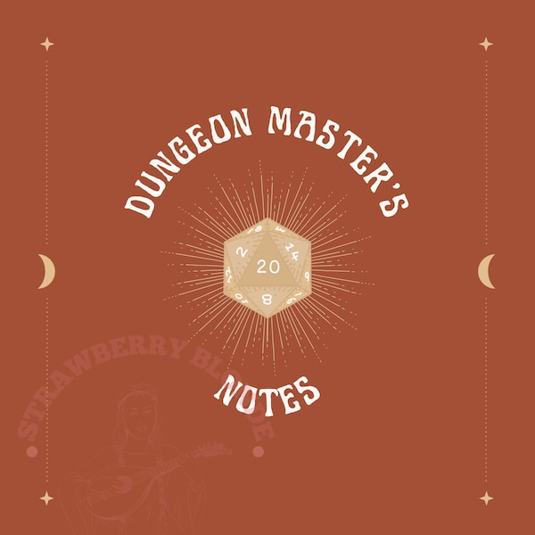 Dungeon Master Notebook - Etsy