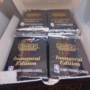 NBA Skybox 1990-91 Series 1 Basketball Pack Factory Sealed - 1 Pack ...