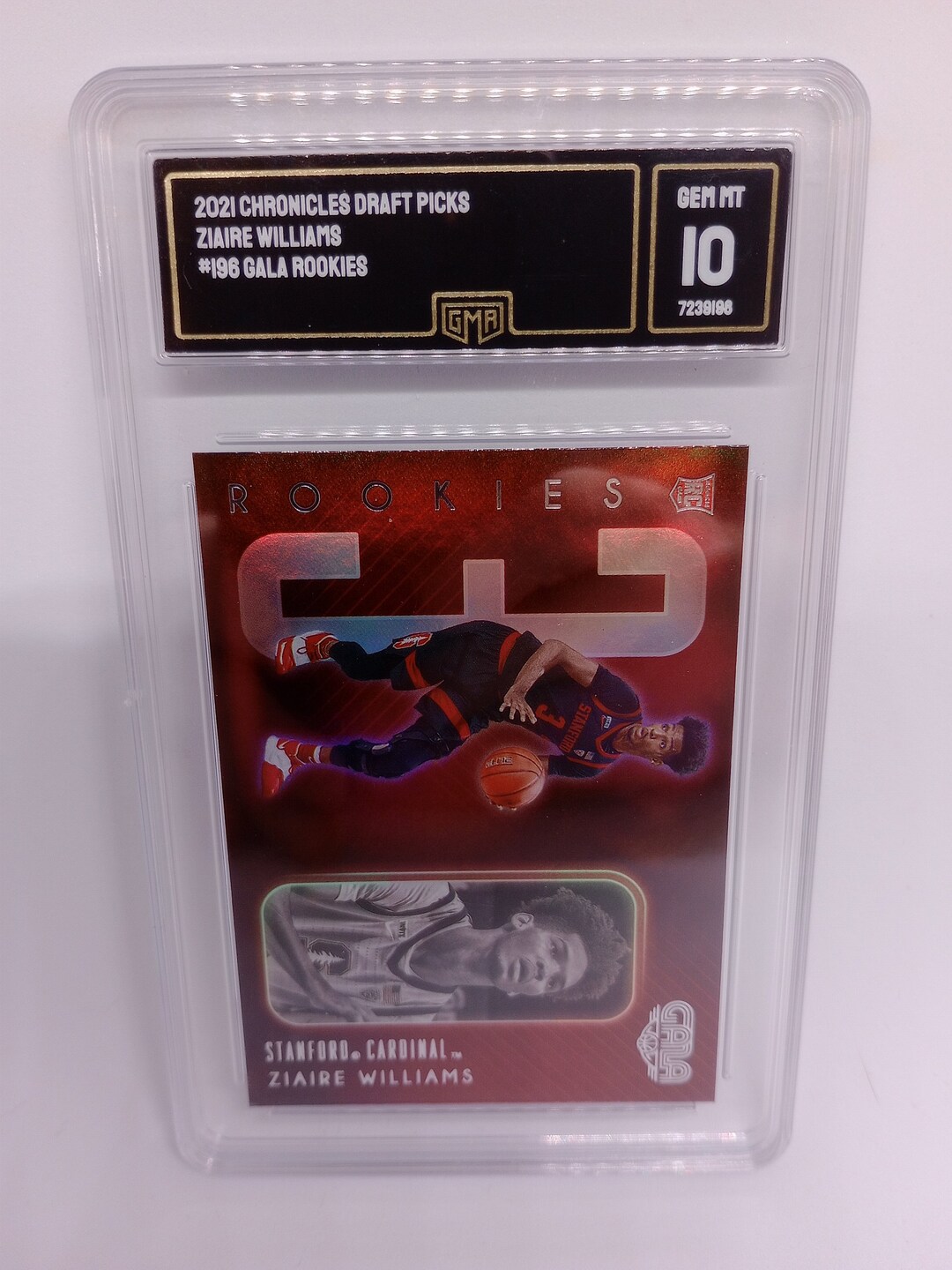 Zaire Williams 2021-22 NBA Panini Chronicles Draft Picks #196 "gala ...