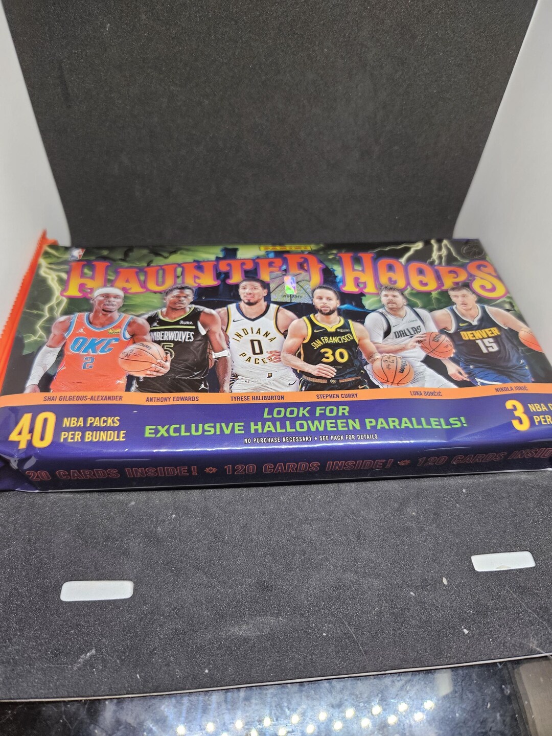 Panini Haunted Hoops 2023-24 NBA 40 Pack 120 Card Bundle Box - New ...
