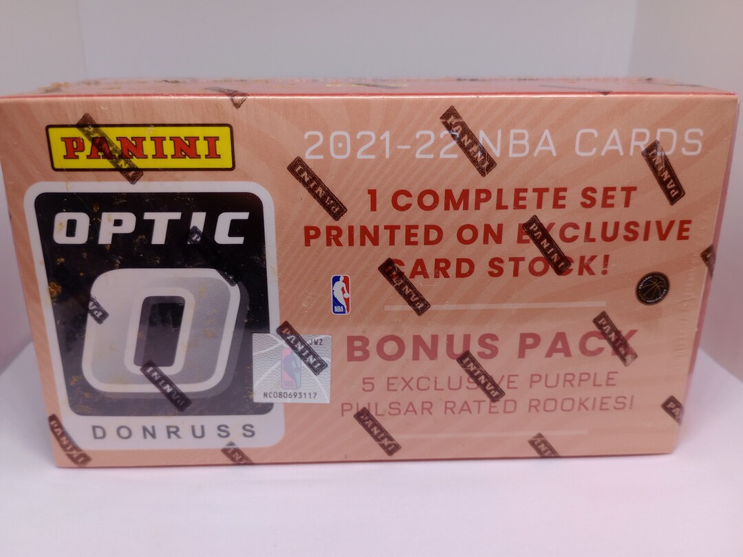Panini Donruss Optic 2021-22 NBA Complete Factory Set W/bonus Pack ...