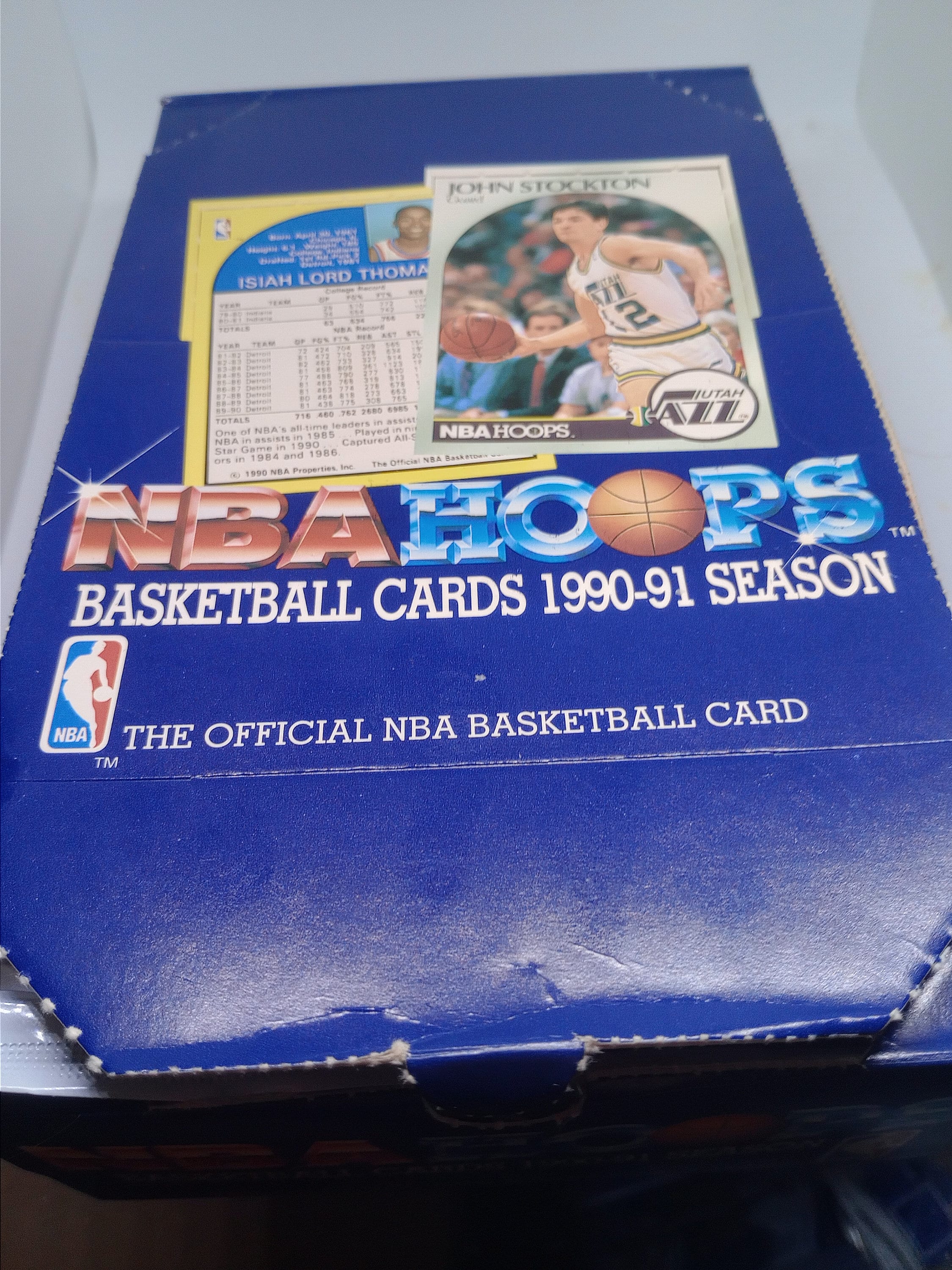 NBA Hoops 1990-91 Series 1 Basketball Cards Factory Sealed 1 Pack 15 ...