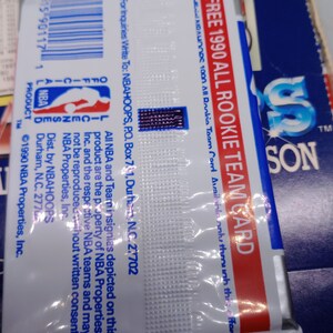 NBA Hoops 1990-91 Series 1 Basketball Cards Factory Sealed - 1 Pack ...