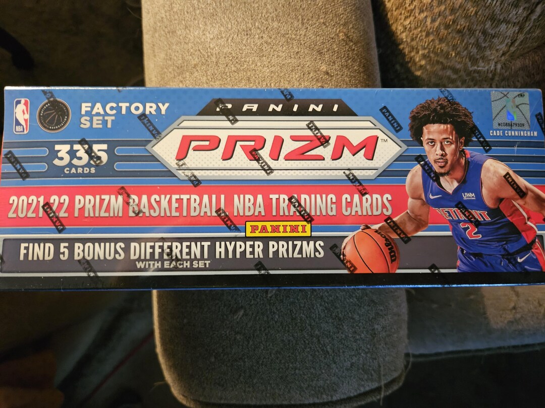 Panini Prizm 2021-22 NBA Complete Factory Set Box - 335 Cards (all ...