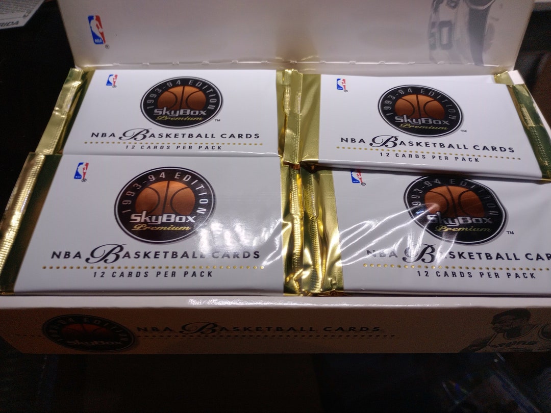 NBA Skybox Premium 1993-94 Series 1 Basketball Cards Factory Sealed 1 Pack 12 Cards Special ...