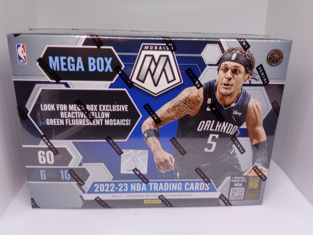 Panini Mosaic NBA 2022-23 Mega Box Brand New Factory Sealed - 14 Mosaic ...