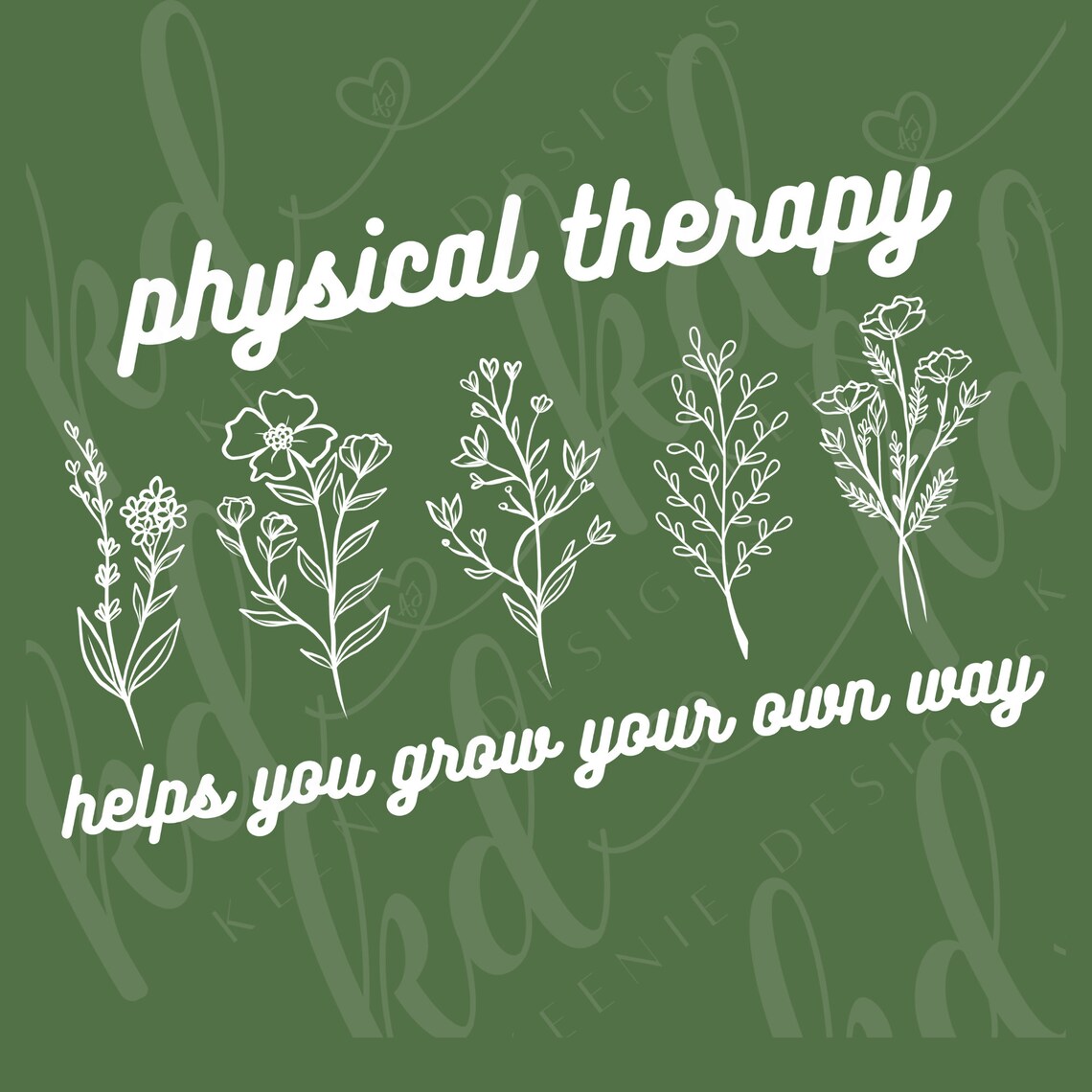 Physical Therapist PNG Bundle TWO Png Files Physical Therapy Aesthetic ...