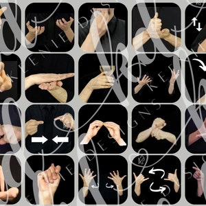 ASL Based Communication Board; With Real Pictures; Early Childhood Key ...