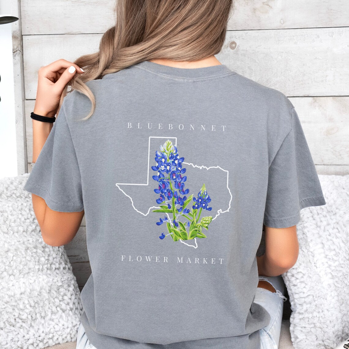 BUNDLE Texas State Flower Png Bluebonnet Inside TEXAS Text Png File ...