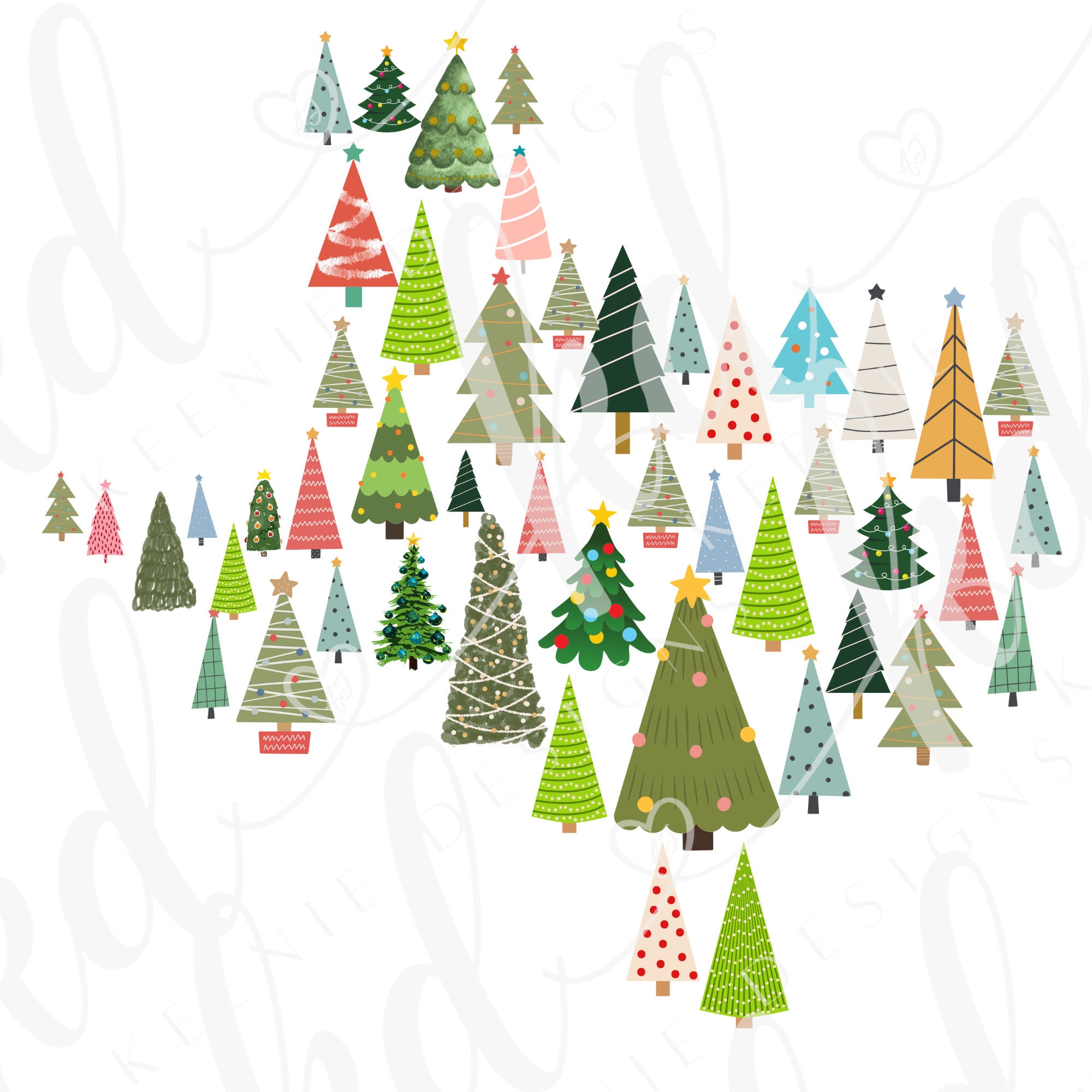 Merry Christmas Y'all - PNG Digital Download; Merry Christmas Y'all ...