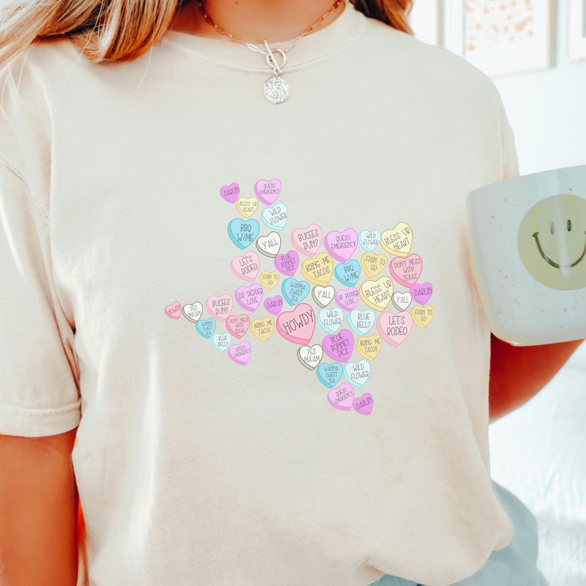 BUNDLE Texas Conversation Hearts PNG Files Conversation Hearts With Fun ...