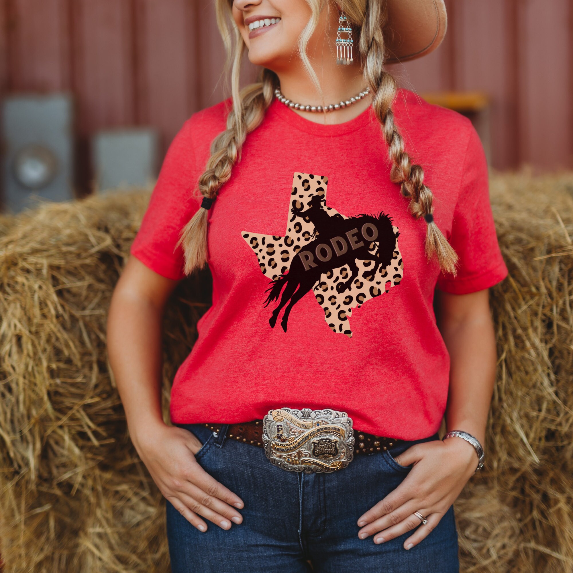 Texas Shaped Leopard Print PNG; FOUR Color Designs; Leopard Print Rodeo ...